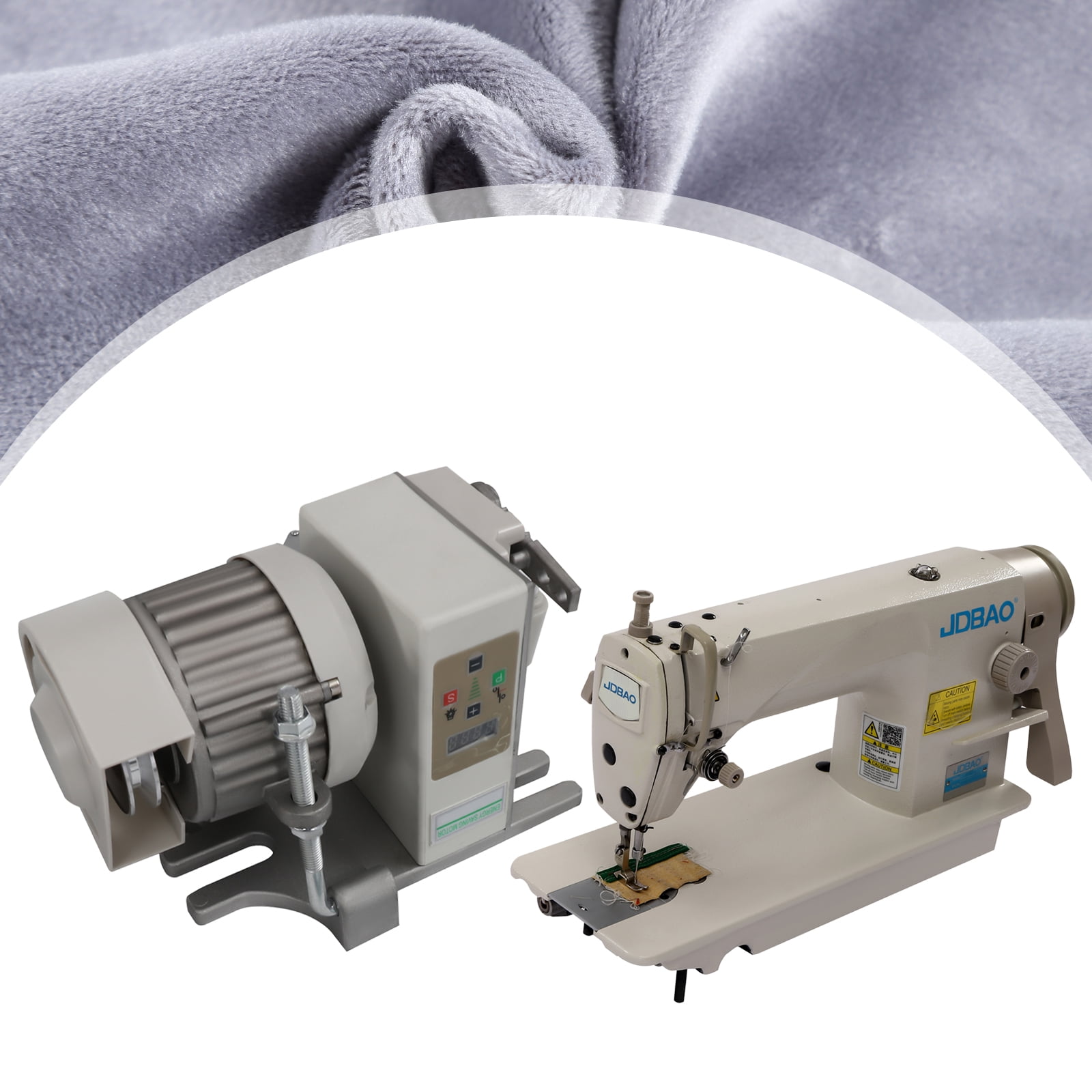 110V Commercial Sewing Machine with 550W Pure Copper Motor, Low Noise ...