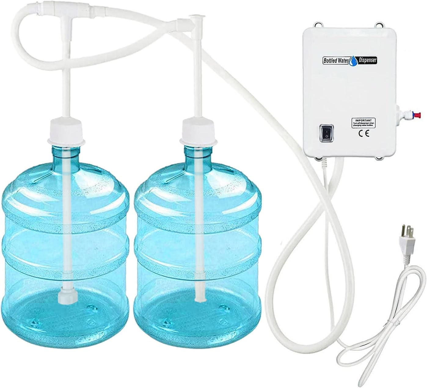 110V Drinking Water Pump for 5 Gallon Bottle Dispenser Pump System for ...