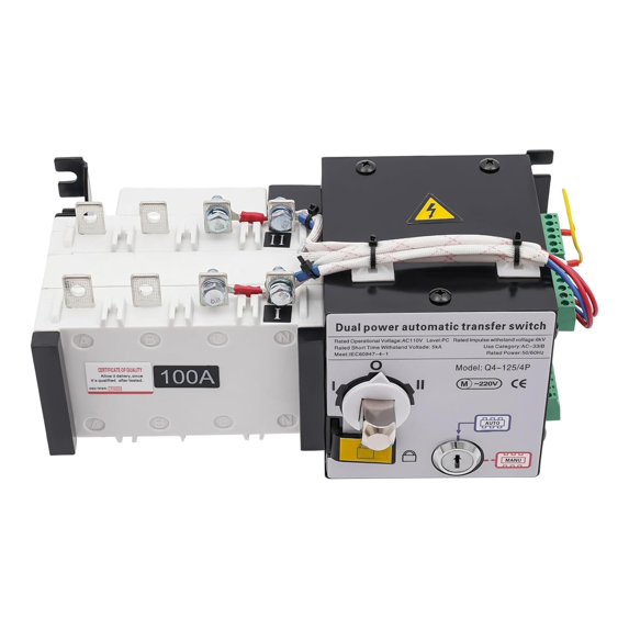 110V Dual Power Automatic Transfer Switch ,Automatic Generator ...