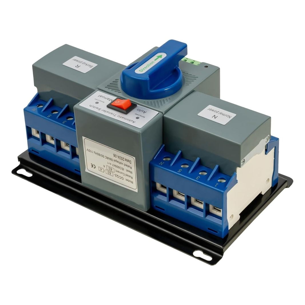 110V Dual Power Automatic Transfer Switch Dual Power Generator ...