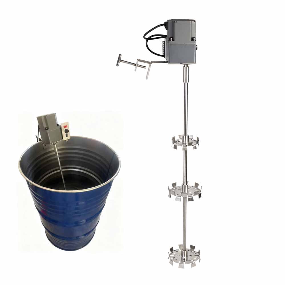 Xlihob-M Drum Mixer Agitator ME200 55 Gallon 110V Adjustable 400 RPM ...