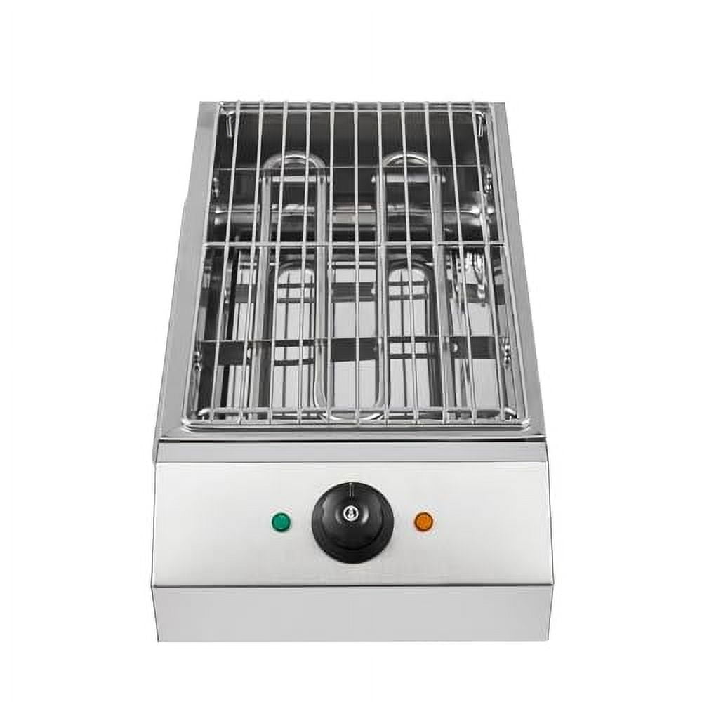 110V Electric Grill, 1800W Stainless Steel Electric Indoor Searing ...