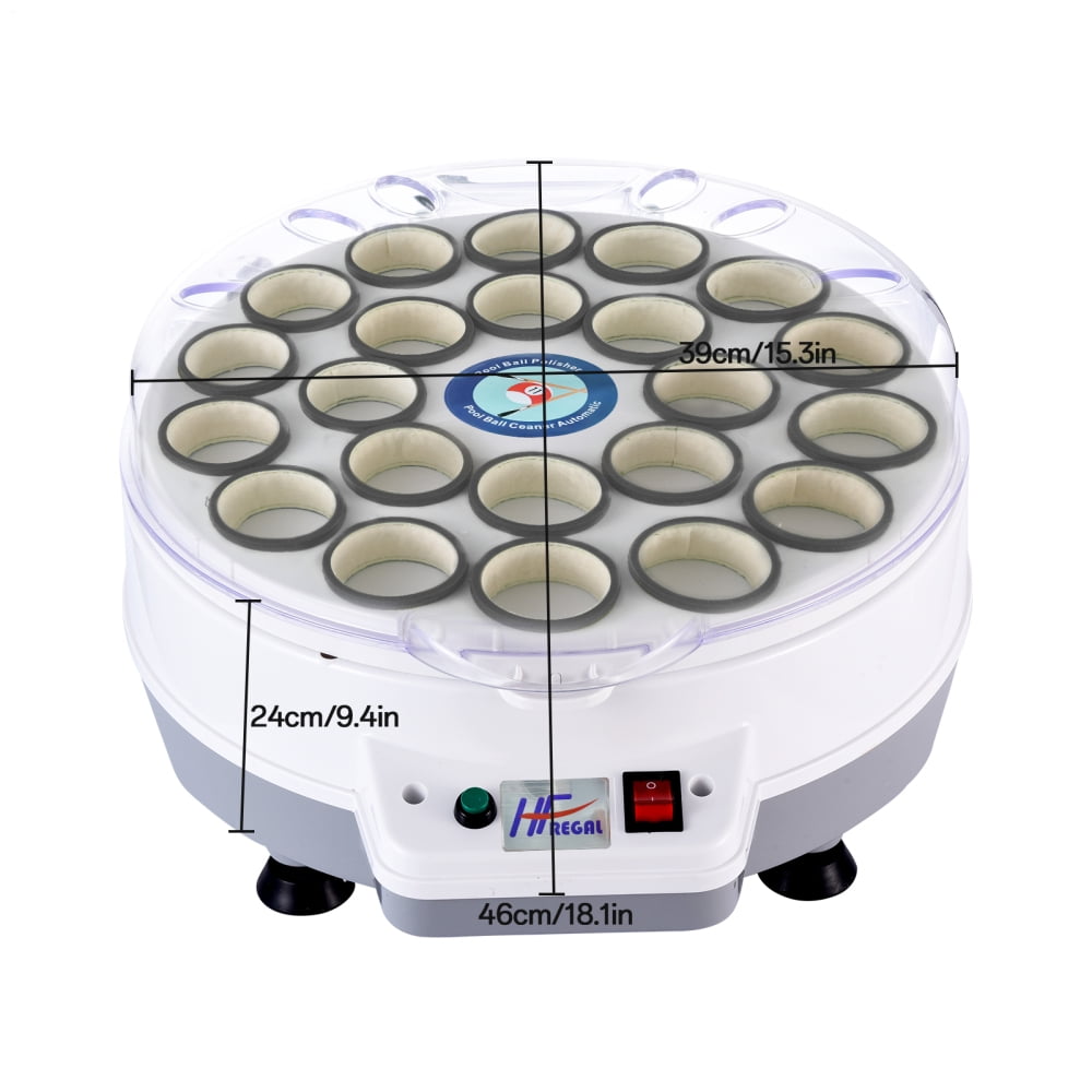 110V Electric Pool Ball Cleaner: Automatic Polishing Machine for ...