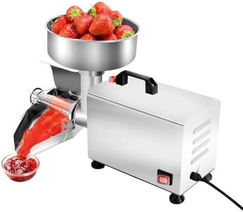 110V Electric Tomato Strainer, 450WTomato Milling Machine, Stainless ...
