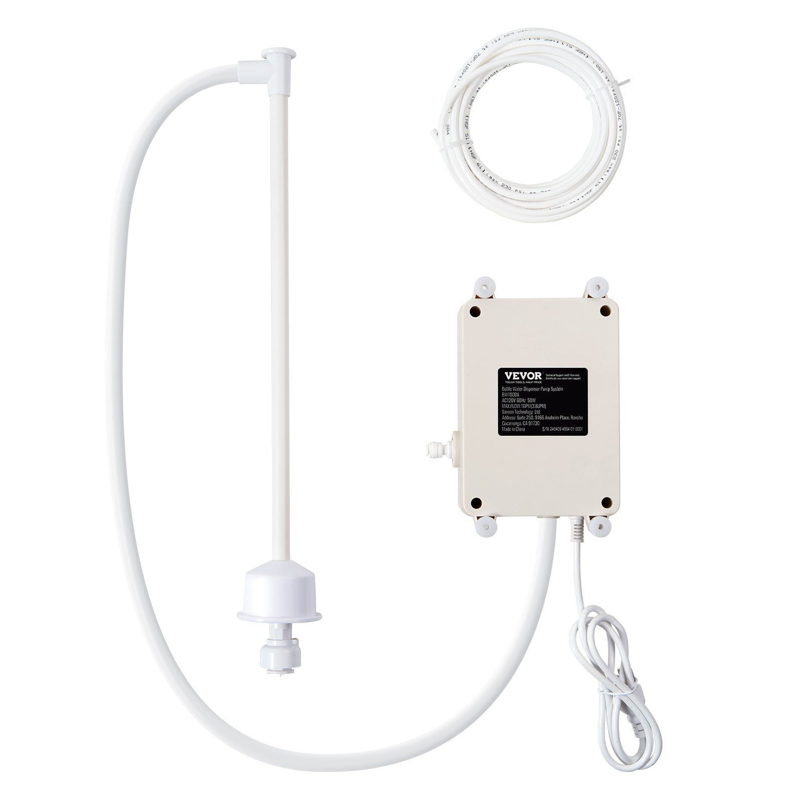 110V High Flow Bottled Water Dispensing Pump System with 20ft US Plug ...