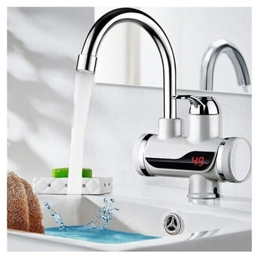 IFCOW 110V Instant Tankless Water Heater Faucet, Fast Heating, Kitchen & Bathroom, Electric ...