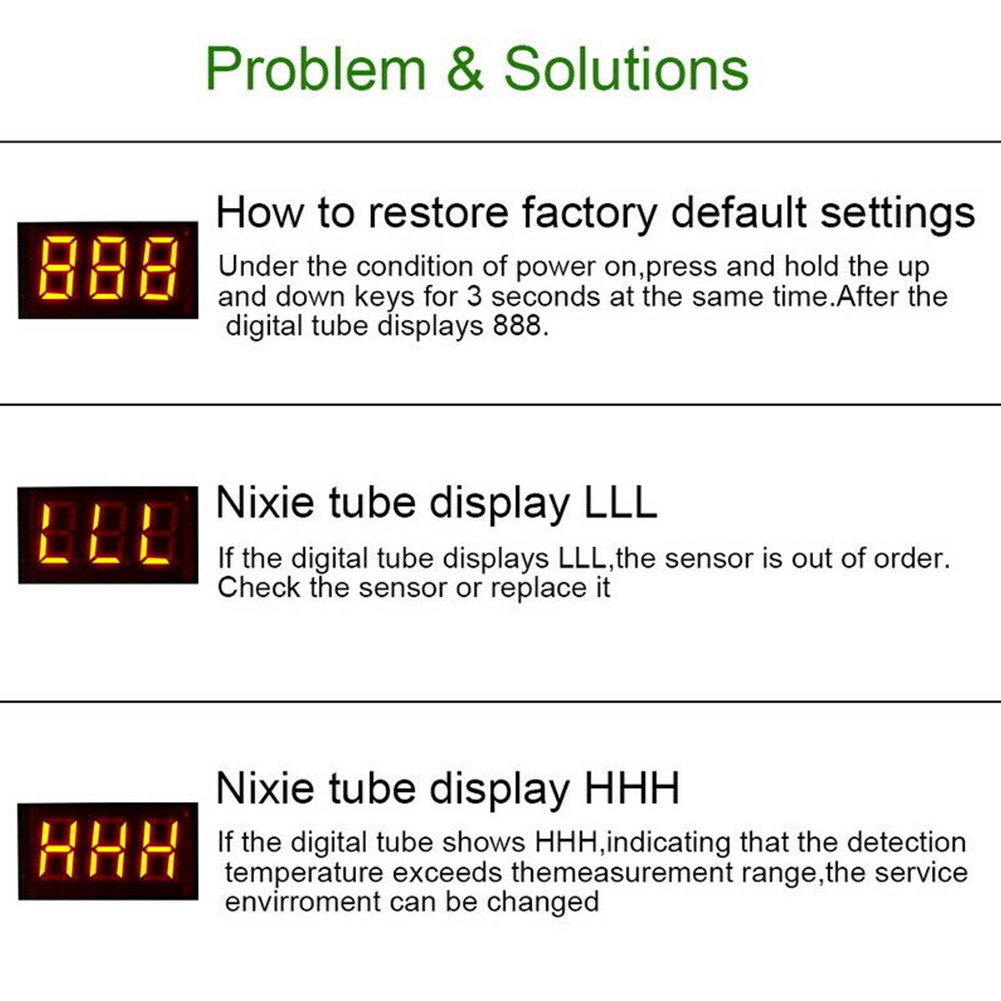 110v Incubator Digital Temperature Controller Thermostat Switch Probe Tester Yiwei