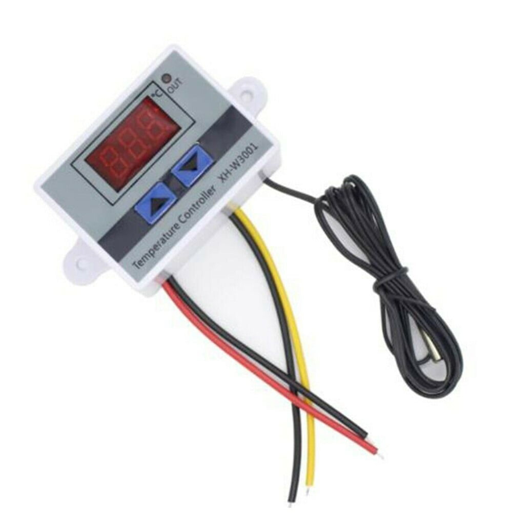 110V Incubator Digital Temperature Controller-Thermostat Switch Probe ...