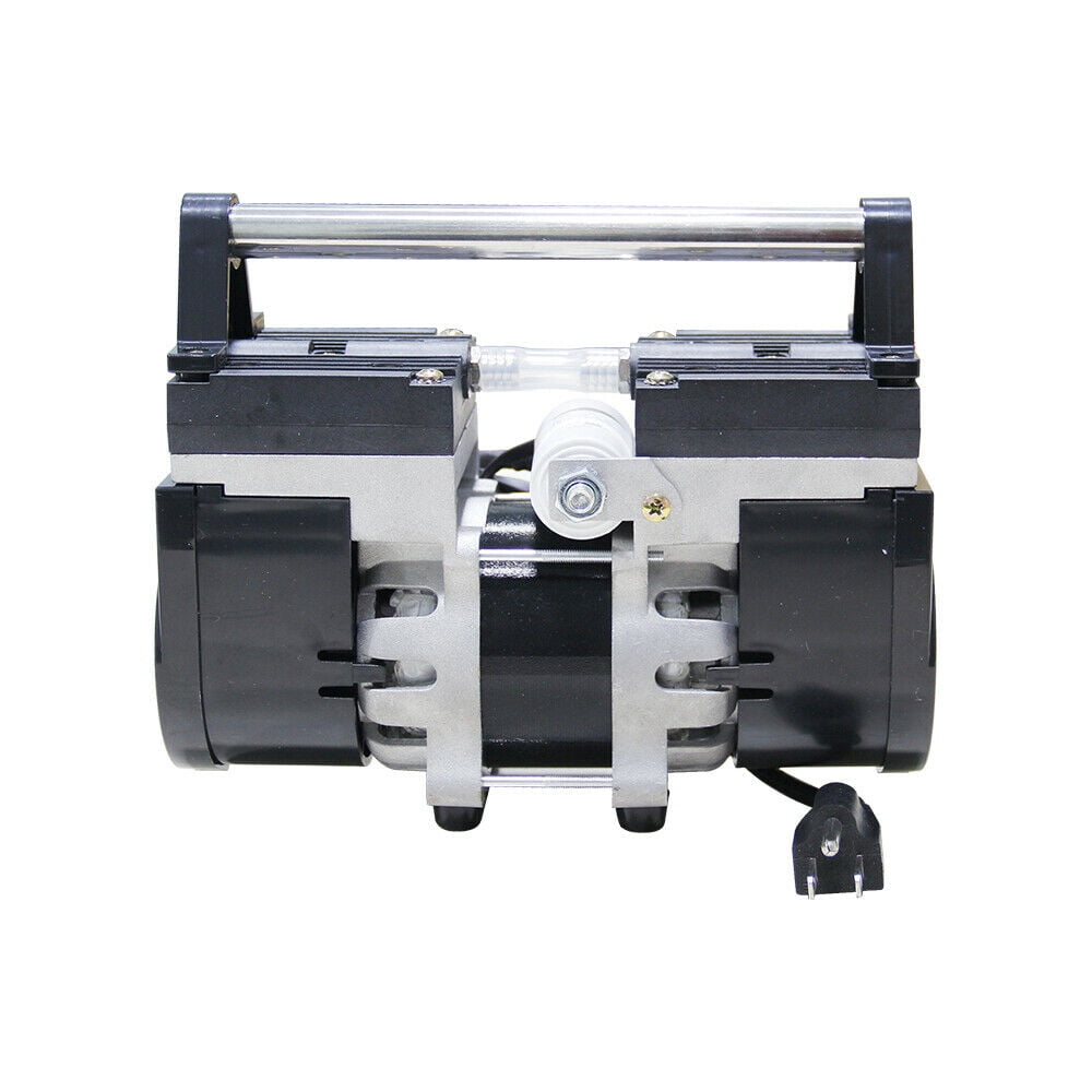 110V Oilless Brushless Diaphragm Vaccum Pump Double-Stage 100W,-950mbar ...