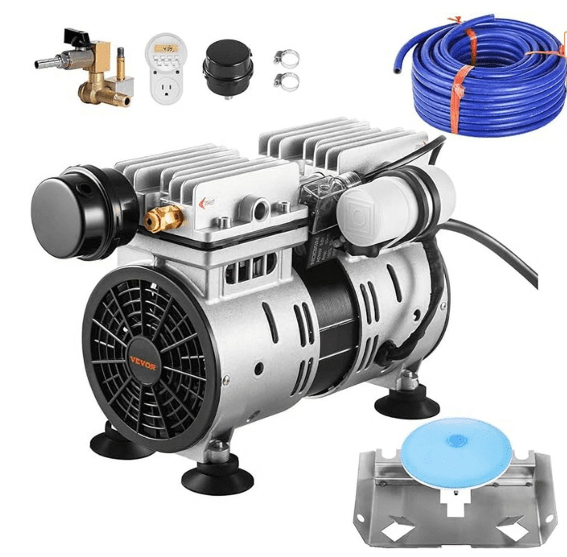 110V Pond Aerators, 3/4 HP Compressor Pond & Lake Aerator System, 550W ...