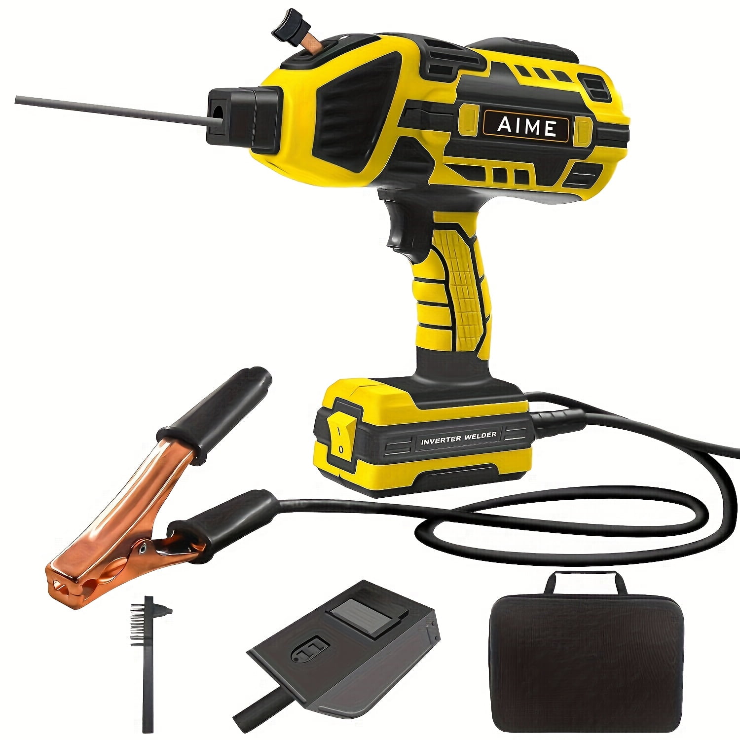 110V Semi-Automatic Handheld Arc Welder 4600W - Digital Current/Thrust ...