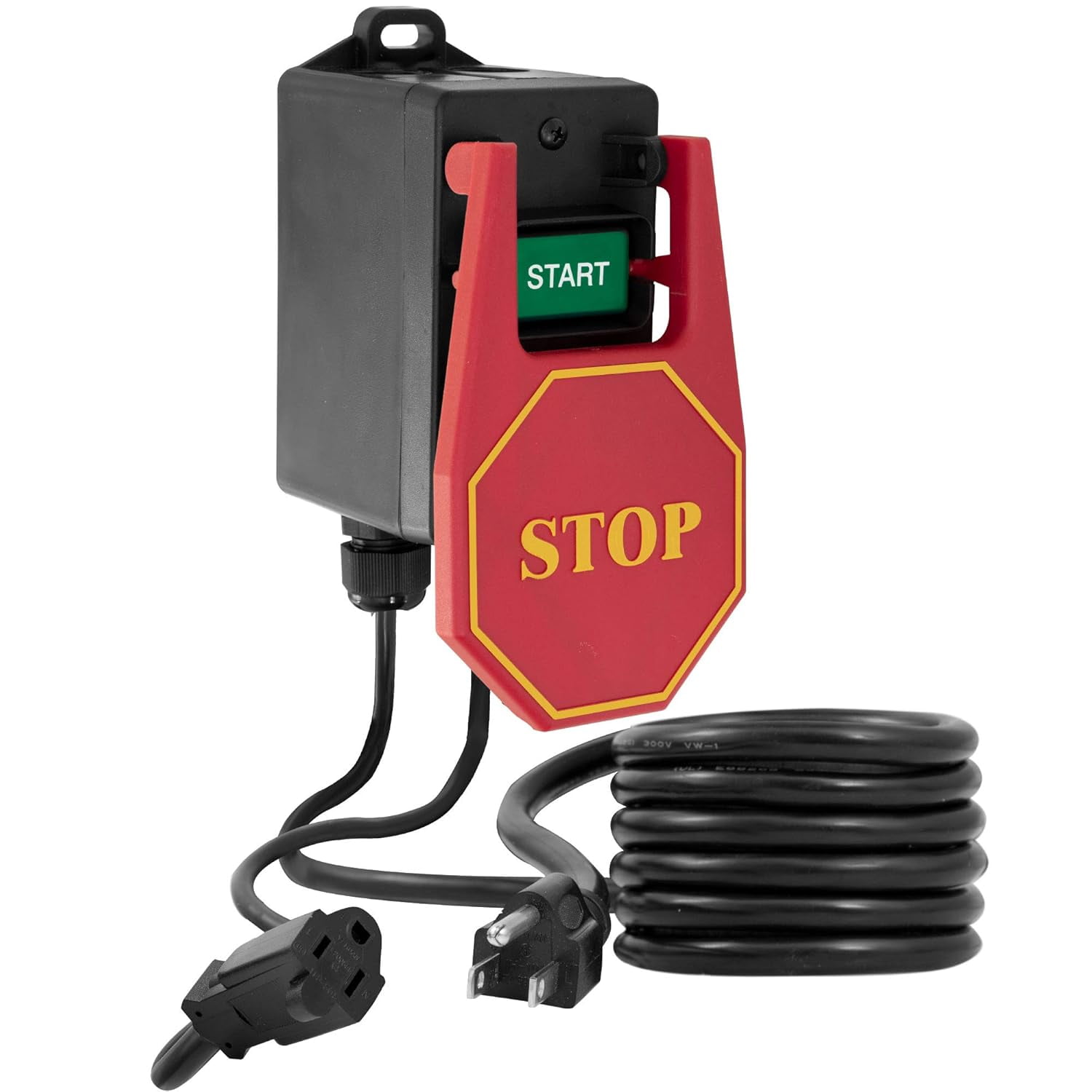 110V Single Phase On/Off Switch with Large Stop Sign Paddle for Easy ...