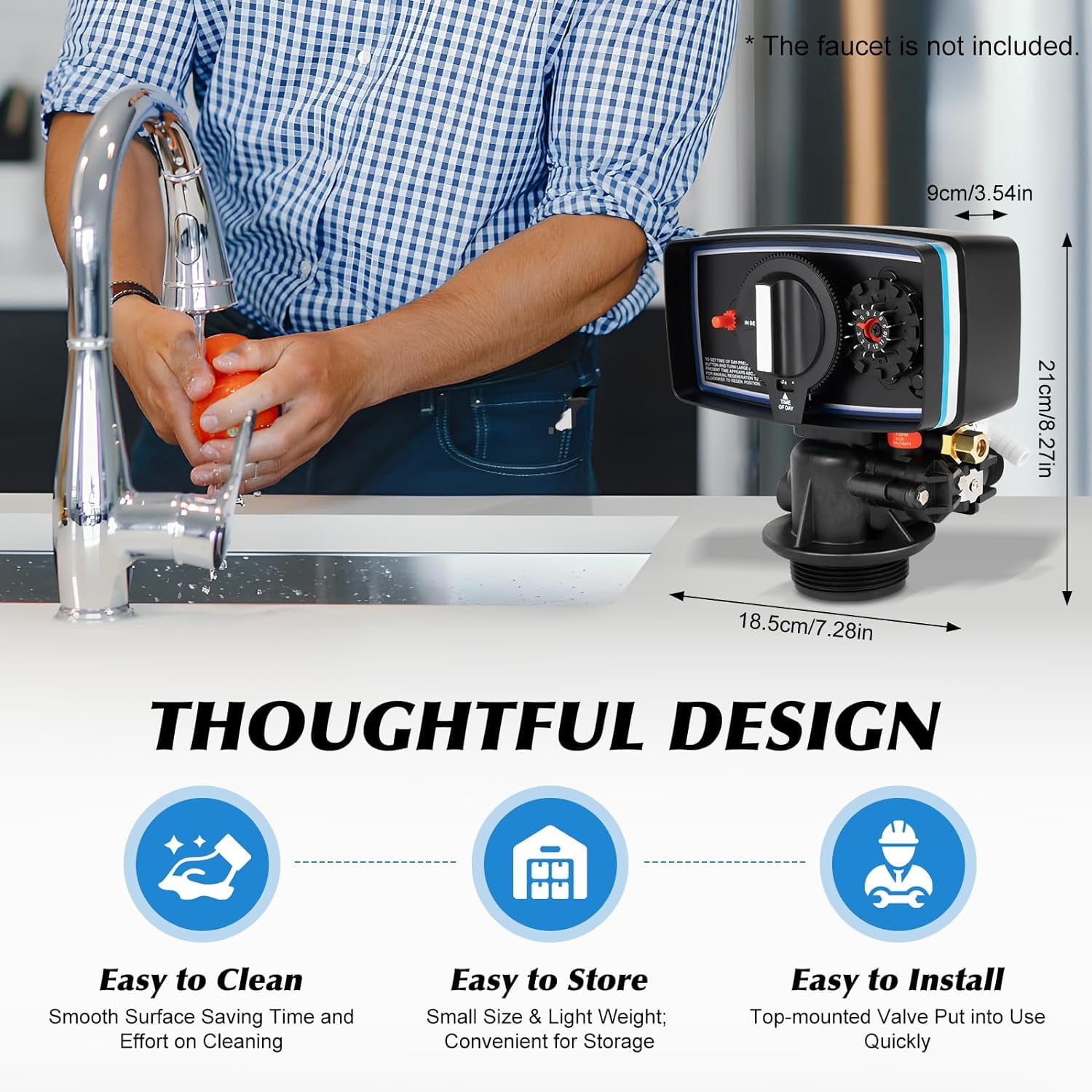 110V Time Clock Control Valve, 3W Water Purifier Time Control Valve ...