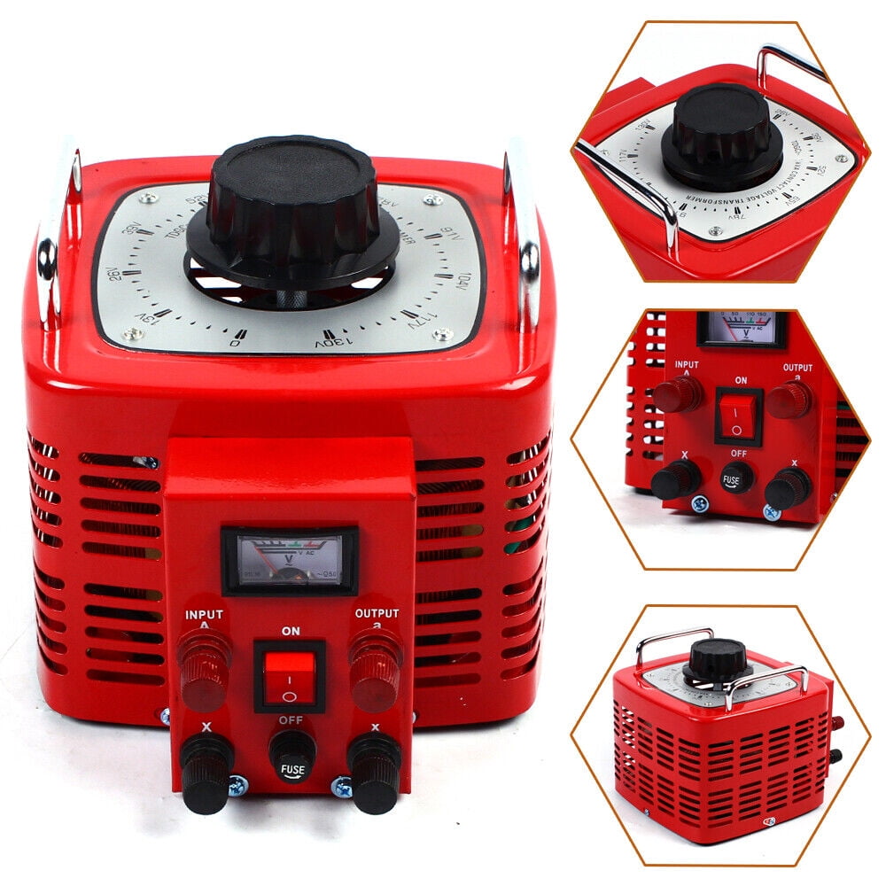 110V Transformer Variac Variable AC Voltage Regulator Metered 3000w ...