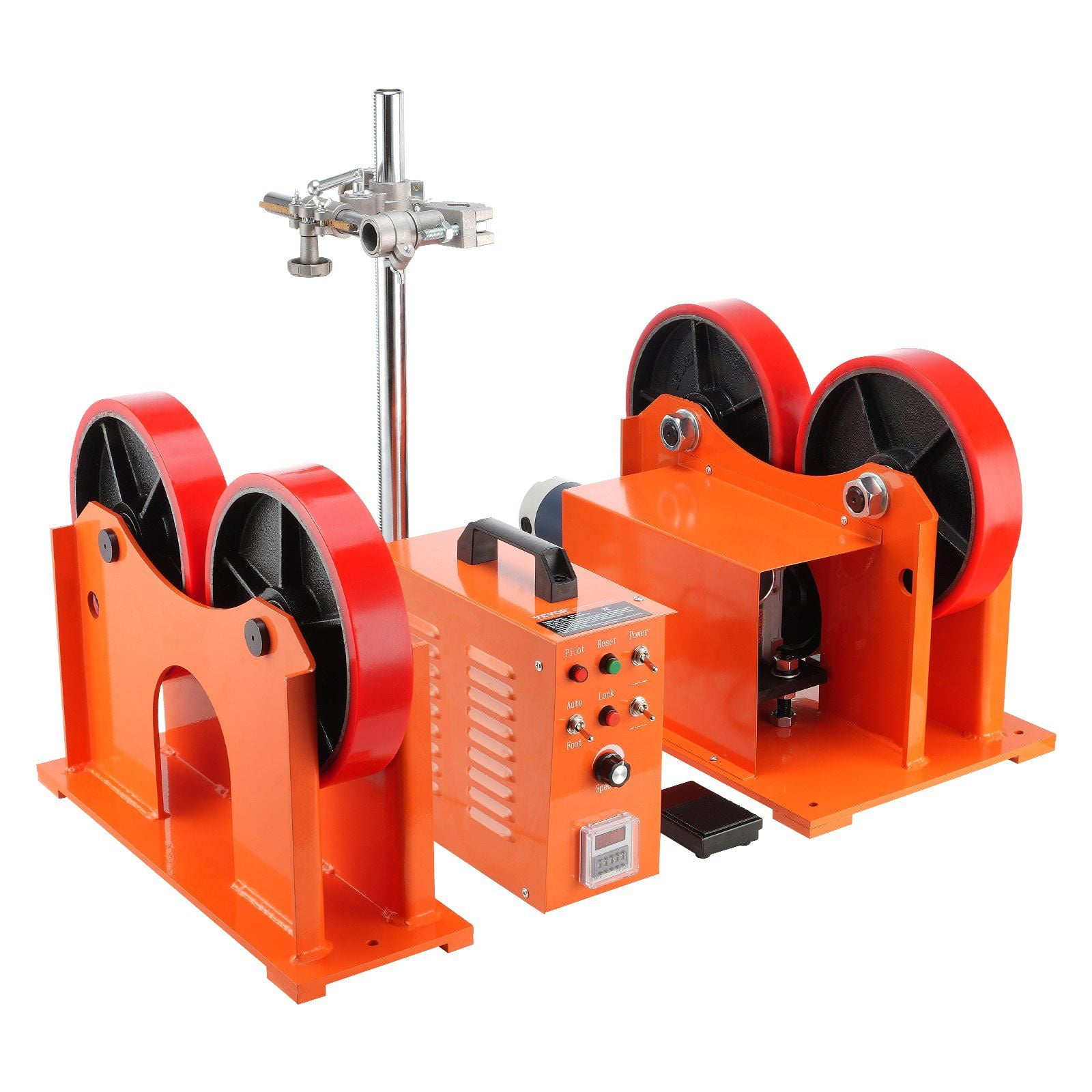 110V Turning Rolls Linkage Roller, 1000KG/2205LBS Loading Welding ...