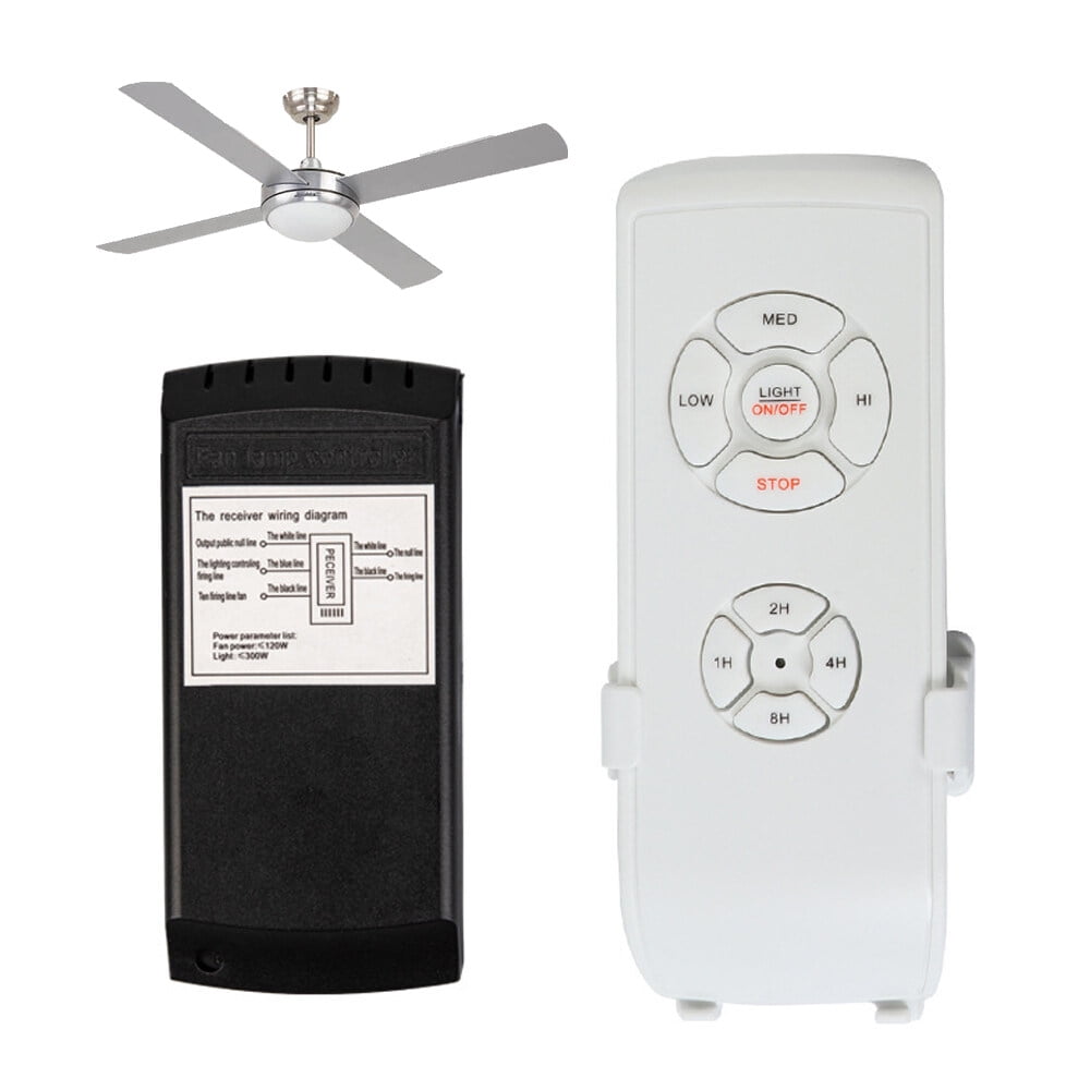 110V Universal Remote Control for Ceiling Fan 3-in-1 Speed Timing ...