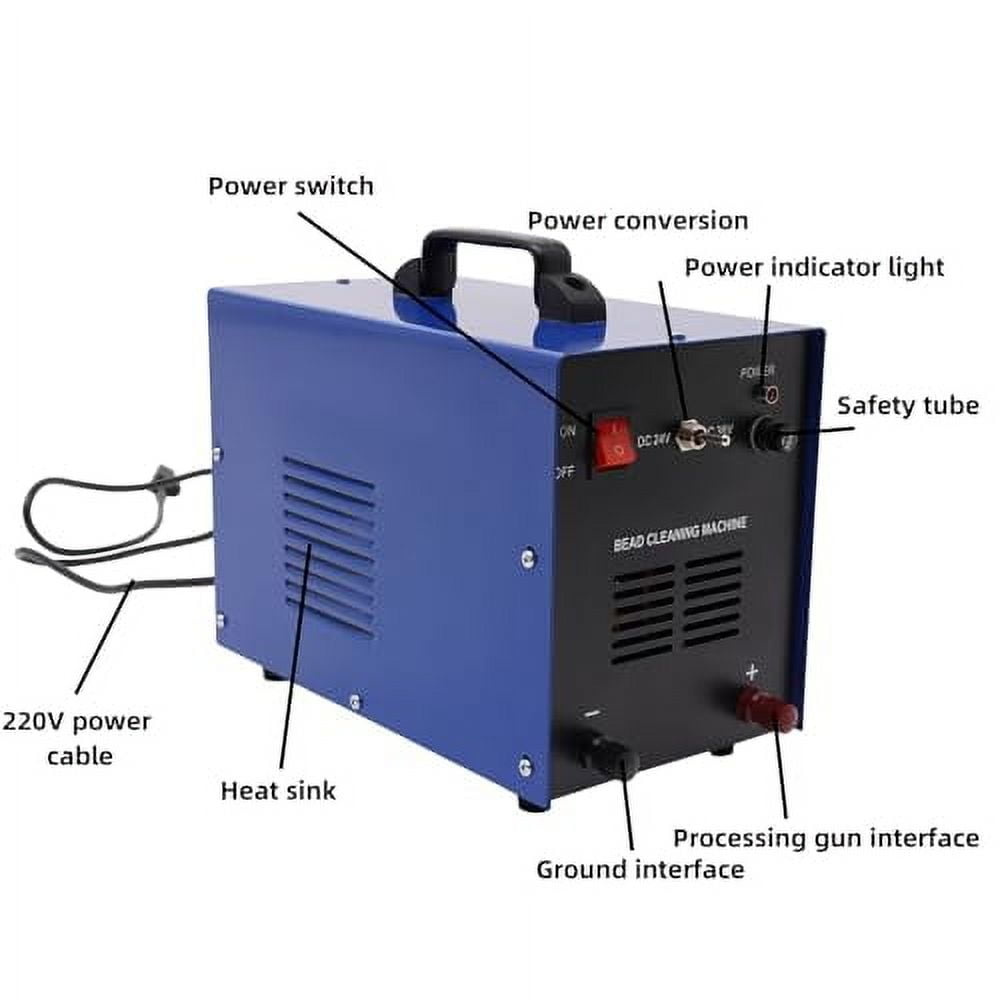 110V Weld Bead Polishing Machine Welding Seam TIG Brush Cleaner ...