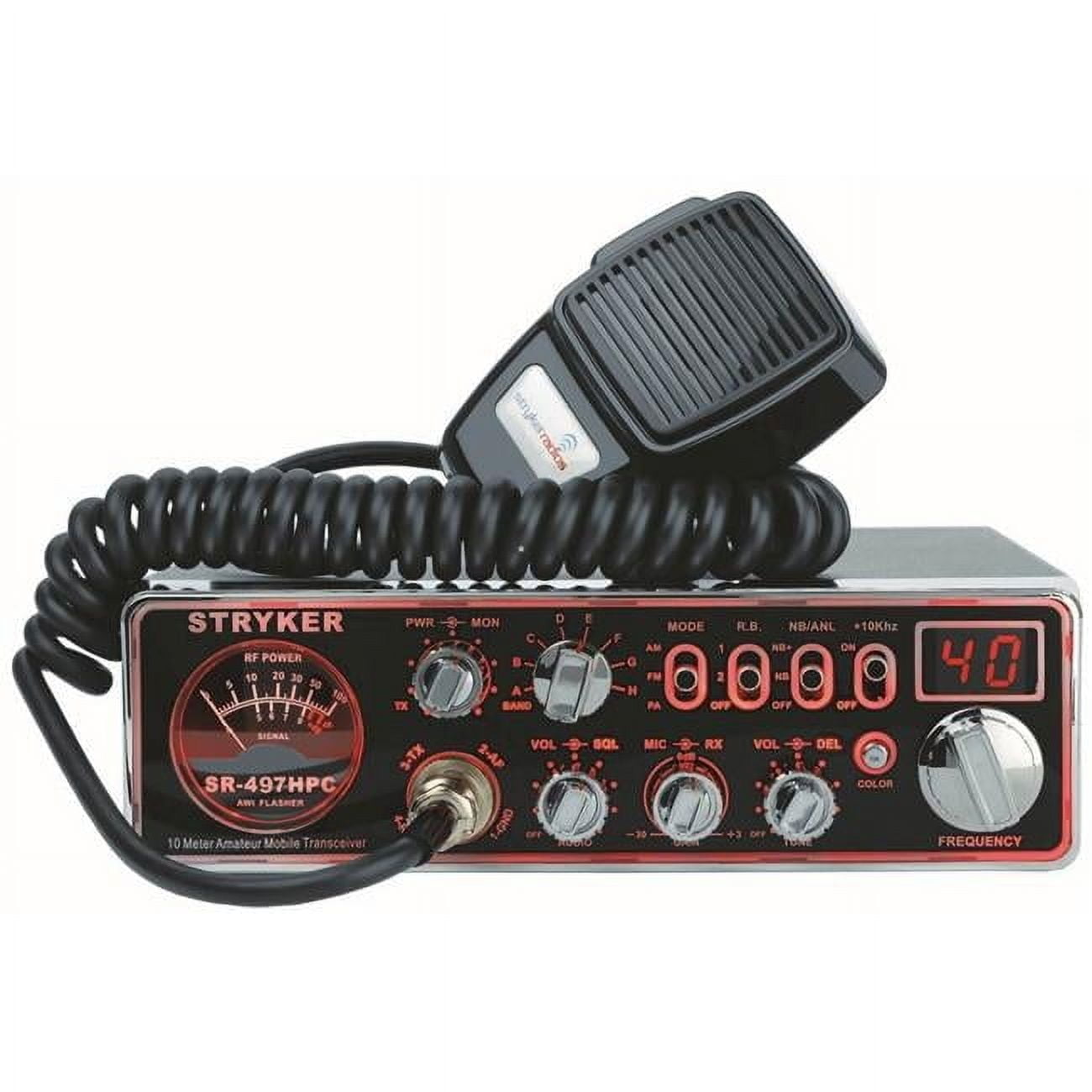 Live Wire 110W 10m Radio with Echo, CB Radio & Scanner, Multi-color ...
