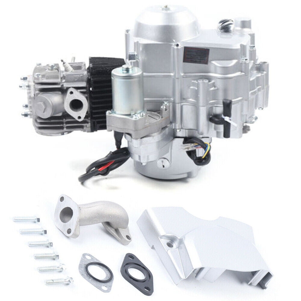 110cc 4-Stroke ATV/Go Kart Engine Assembly - Single Cylinder, Automatic ...