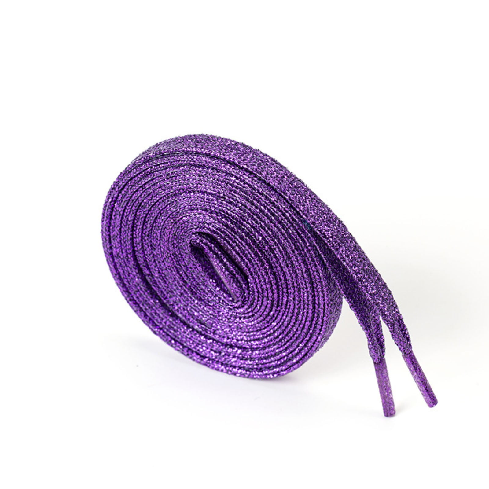 110cm Flat Glitter Colored Shoe Laces Canvas Sneaker Shoelaces String ...