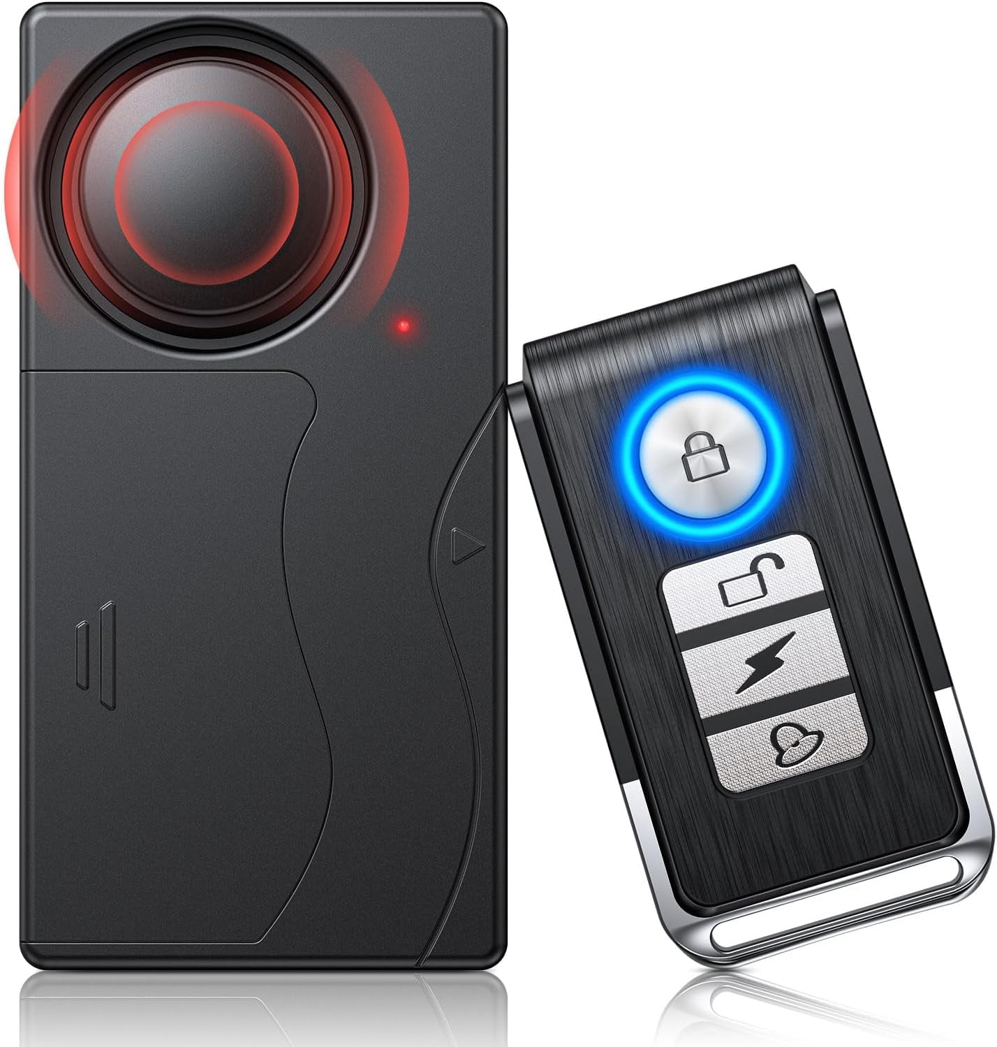 110dB Car Alarm System, Anti-Theft Vibration Alarm with 10 Levels ...