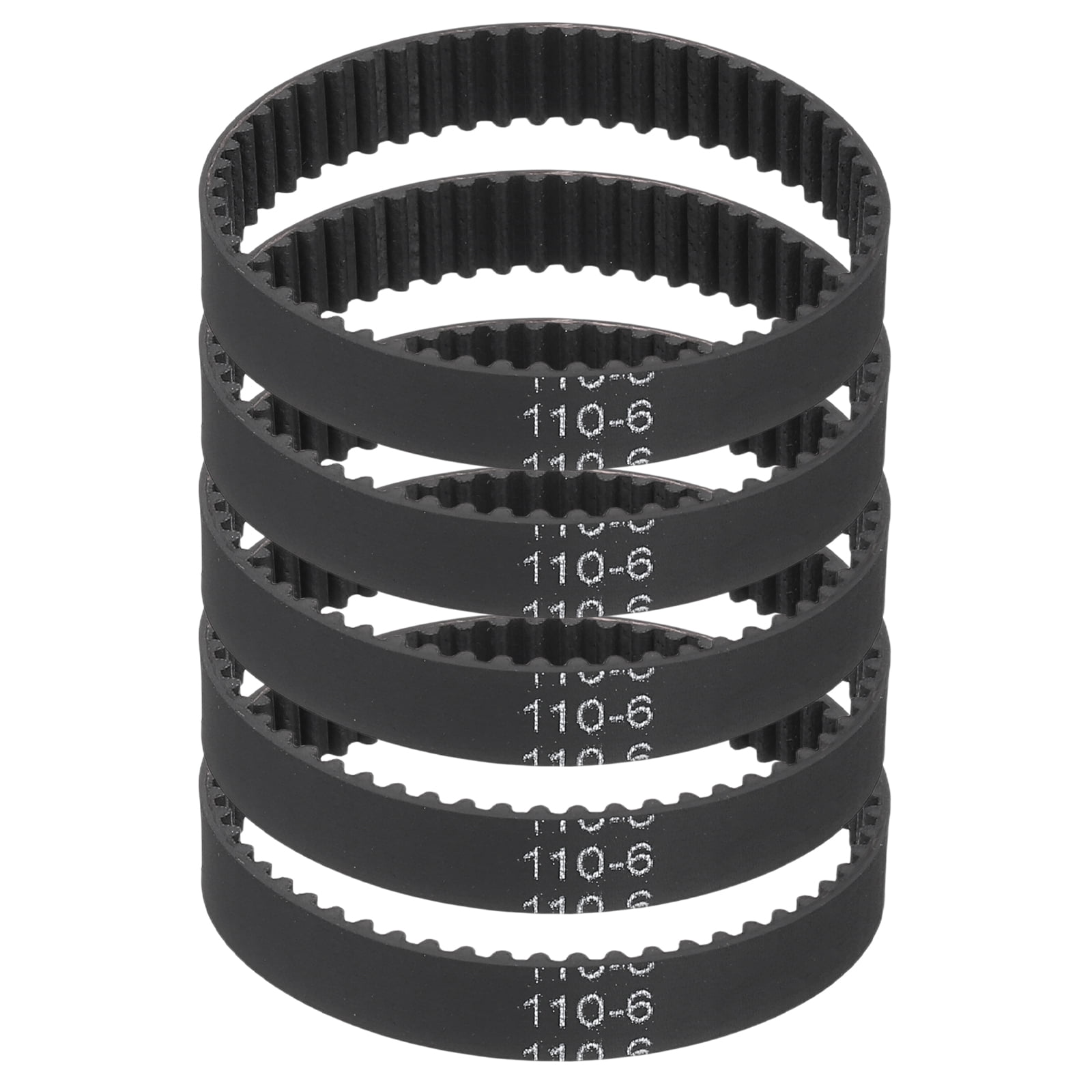 110mm GT-2 Timing Belt, 5pcs 6mm Width 2mm Pitch 3D Printing Closed ...