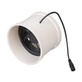 110mm PVC Duct Ventilation Fan 12V 3600rpm Low Noise 39dB for Home ...