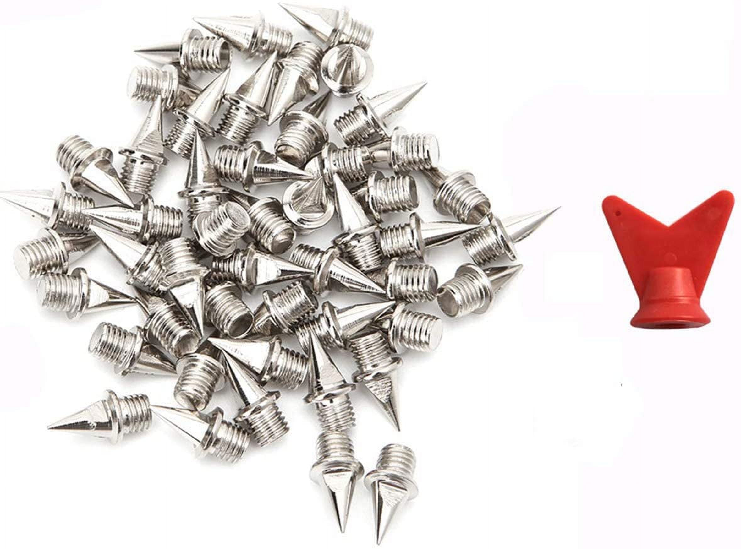 110pcs 3/8inch Stainless Steel Track and Cross Country Spikes with ...