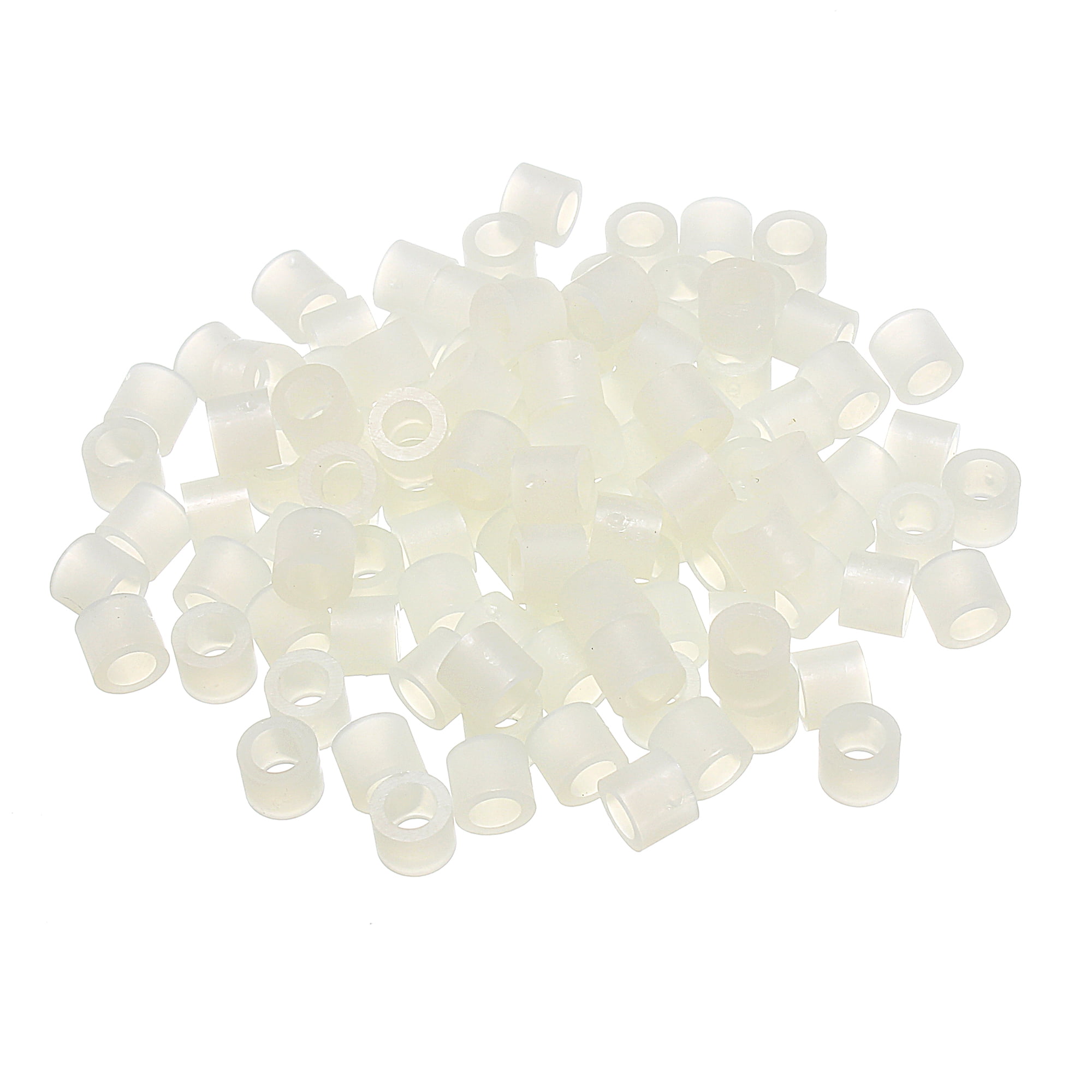 110pcs 3x5x4mm Nylon Straight Insulating Tube PCB Pillar Standoff ...