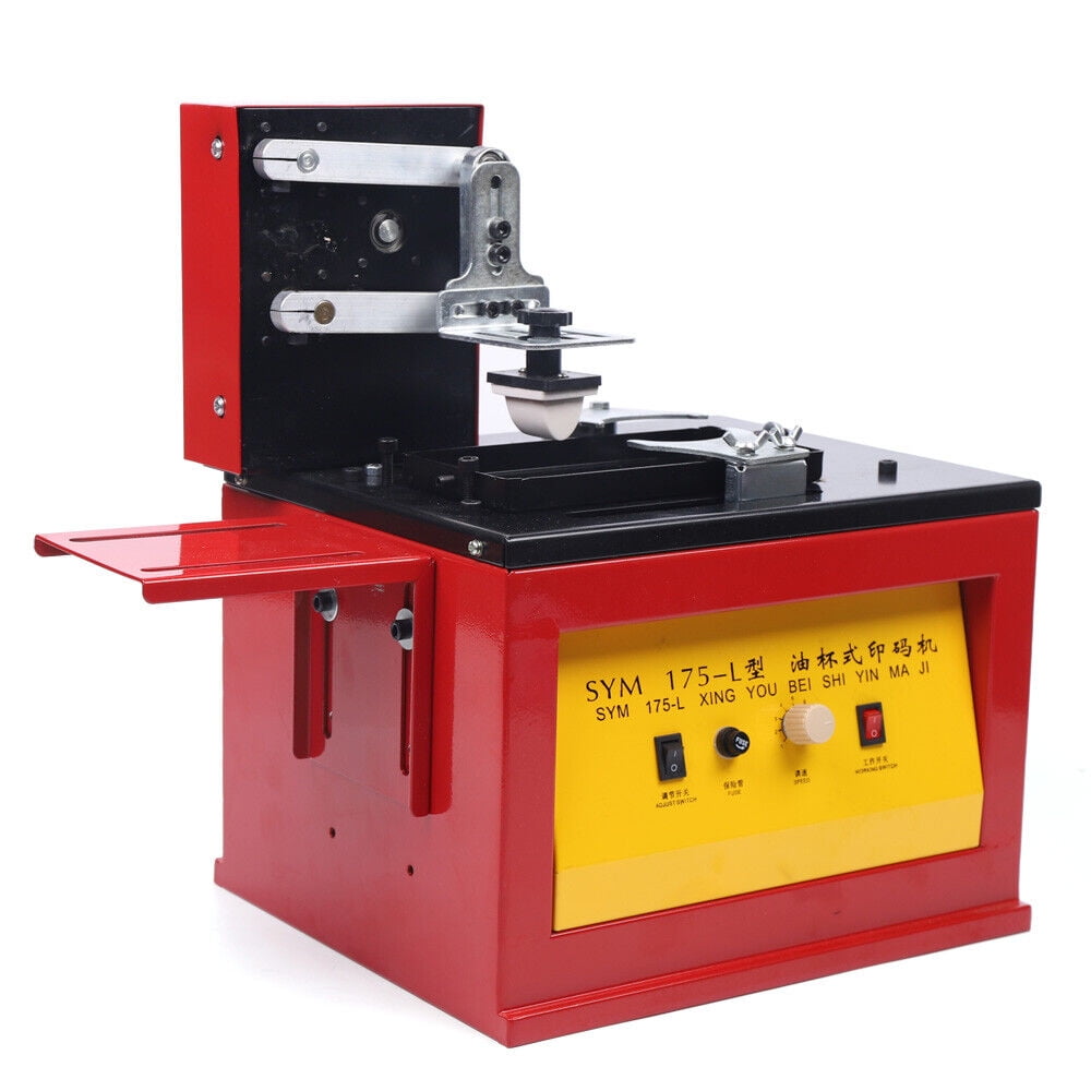 110v Automatic Electric Pad Printer Barcode Indirect Gravure Printing ...