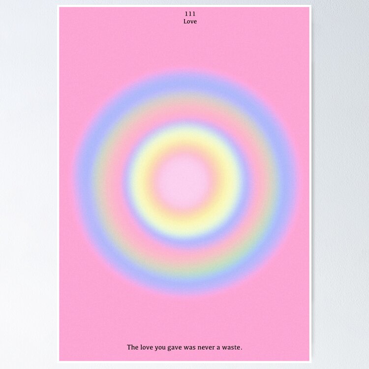 111 angel number UNFRAMED Poster, 16x24 - Walmart.com