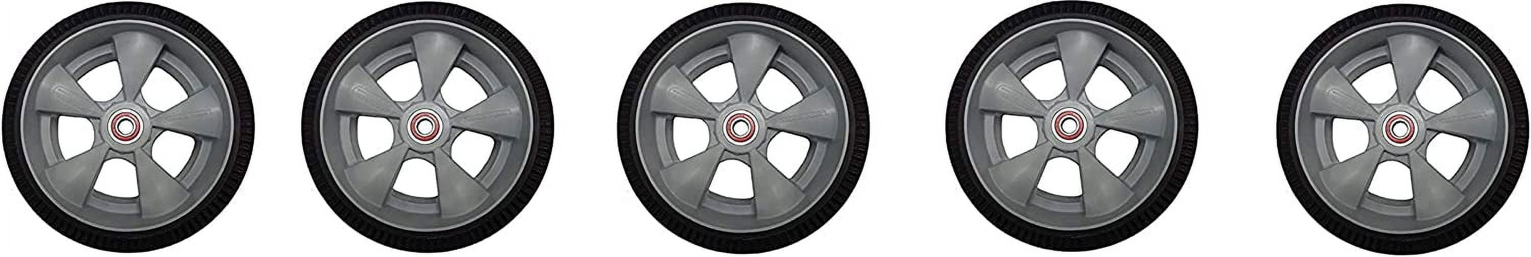 111080 Interlocked Microcellular Foam Wheel, 10" x 3-1/2" (Pack of 5 ...