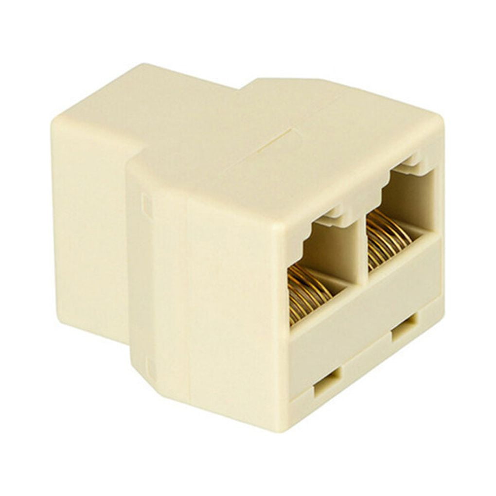 1111DIYOO Cable Splitter RJ45 1 to 2 Splitter Ethernet LAN Cord Adapter ...