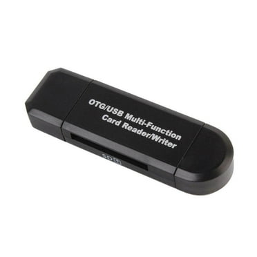 USB OTG to USB 2.0 Adapter; SD/Micro SD Card Reader with Standard USB ...