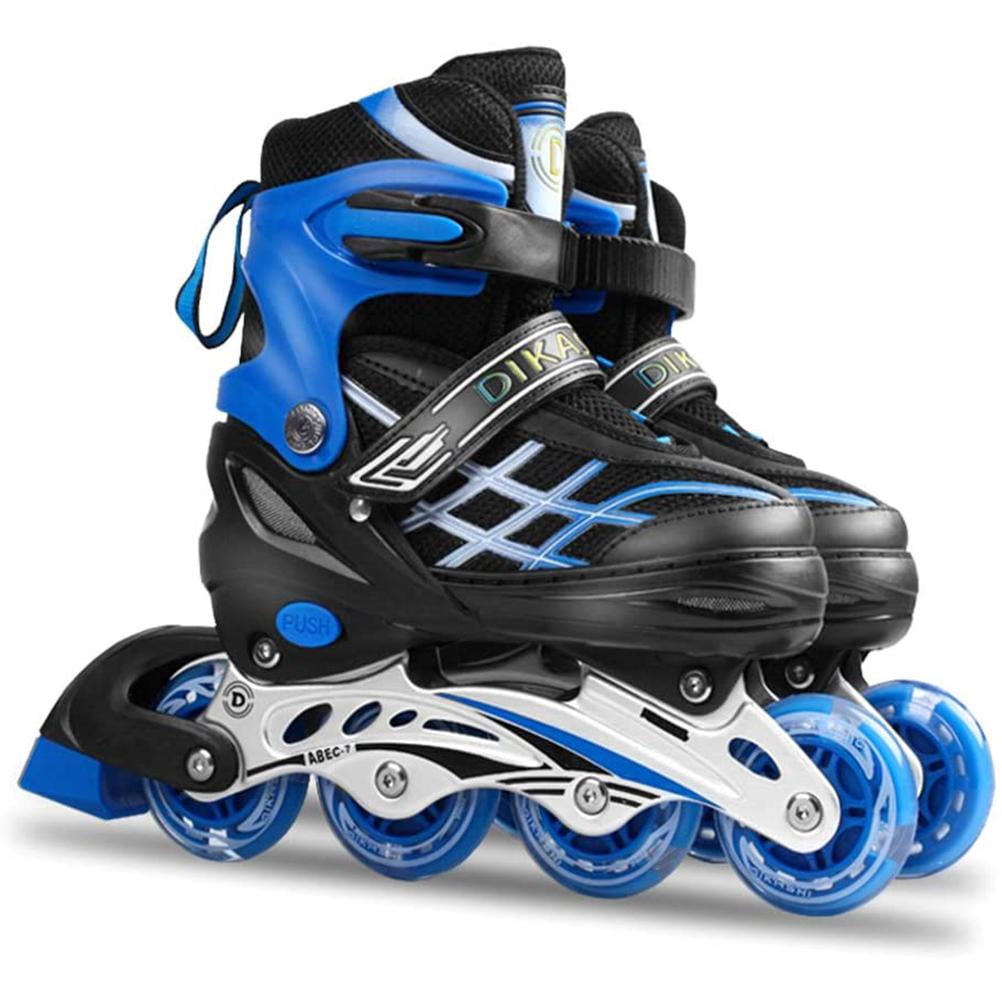 1111Fourone Adjustable Inline Skates Kids Adults for Outdoor Flash Men ...