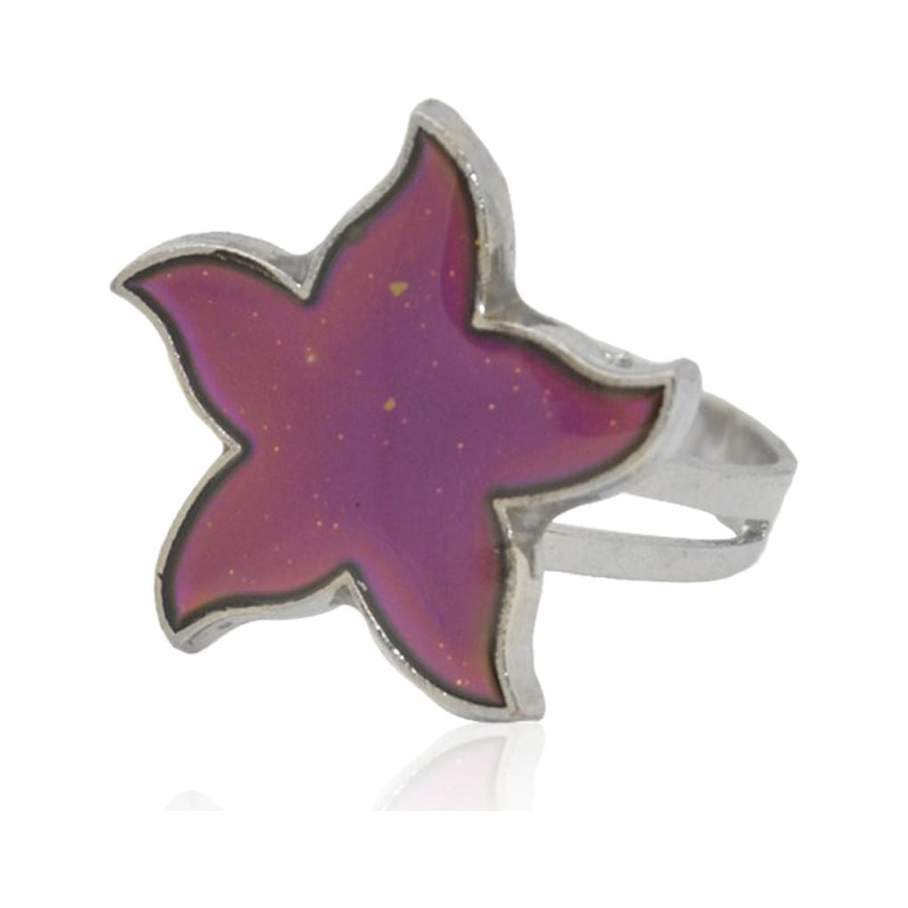 1111Fourone Mood Rings Color Change Adjustable Temperature Emotion ...