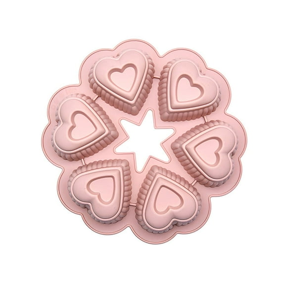 Silicone Heart Bakeware