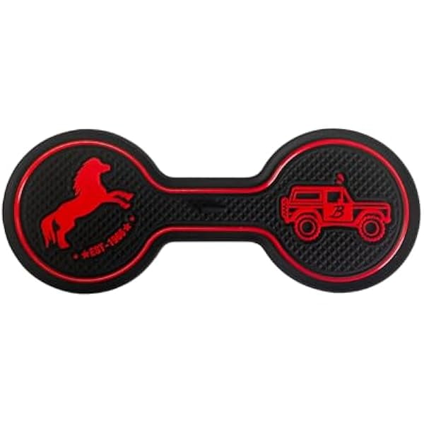 1114 Ford Bronco 2021-2024 Car Cup Holder Coaster (Not Sport), Silicone ...