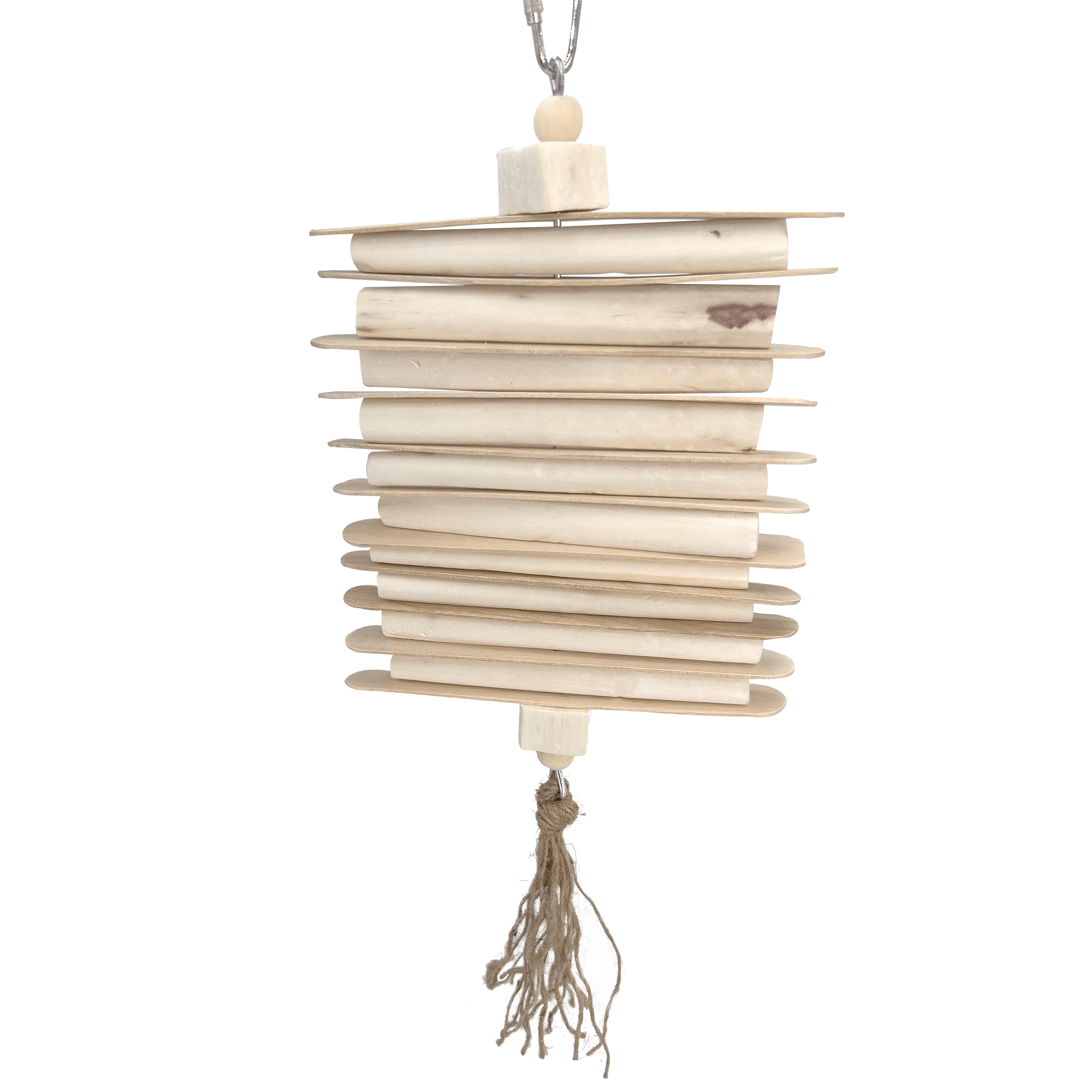1116 Natural Sola Stick Stack - Handmade Foraging Bird Cage Toy ...