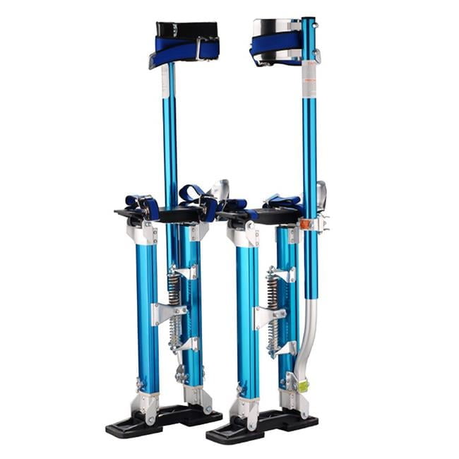 1117 Tall Guyz Professional 18-30 in. Blue Drywall Stilts - Walmart.com