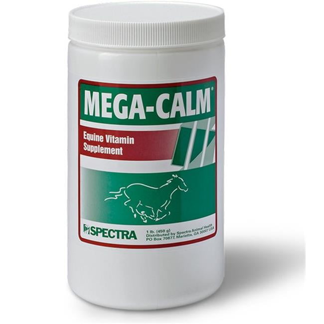 11172 Mega-Calm Equine Vitamin Supplement - 1 lbs - Walmart.com