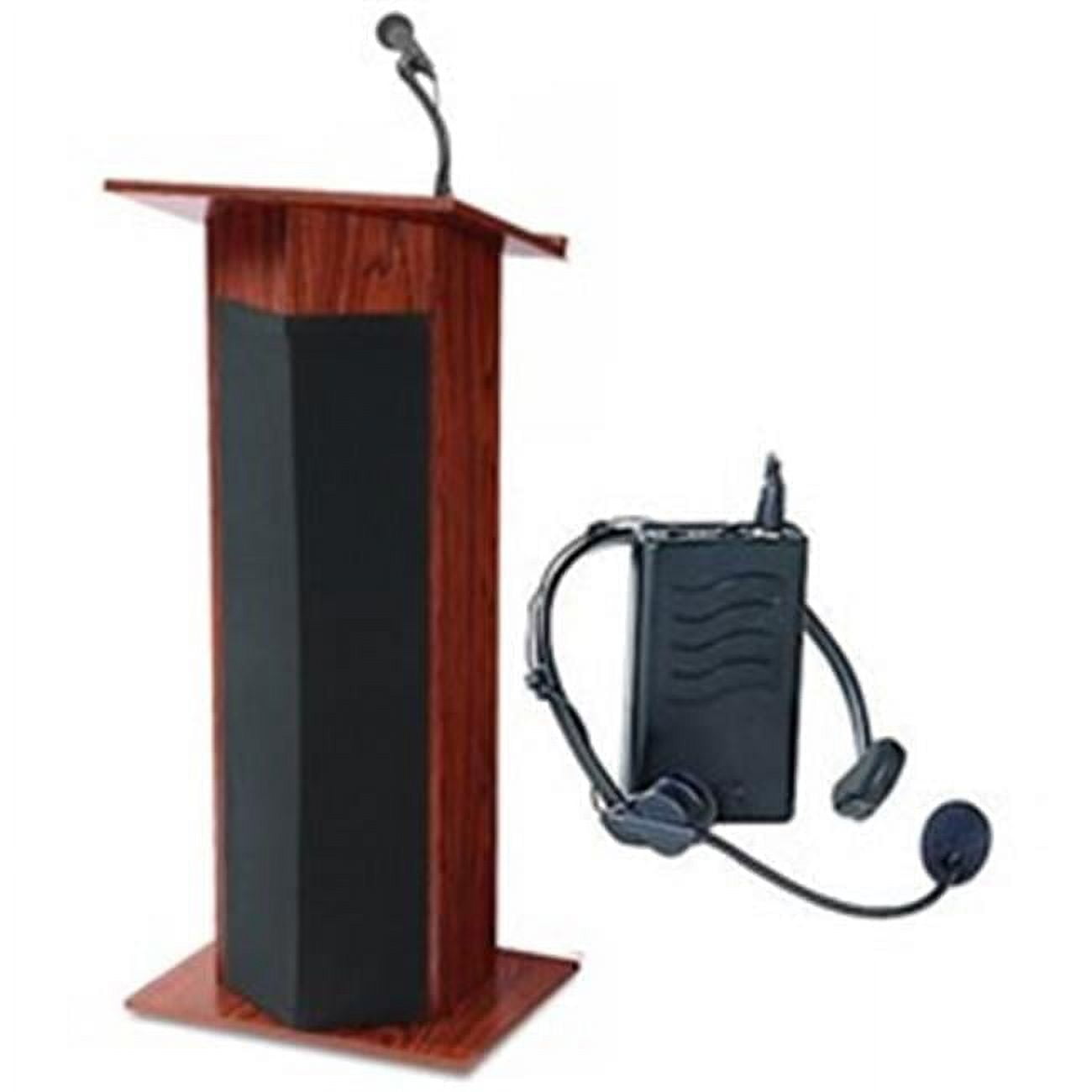 111PLS-MY-LWM-7 The Power Plus Lectern With Wireless Headset Mic ...