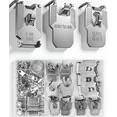 111Pcs Picture Hanging Kit, 25/40/65 LB Drywall Picture Hangers, Free ...