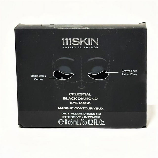 111SKIN Celestial Black Diamond Eye Mask 8 x 0.2oz/6ml - Walmart.com