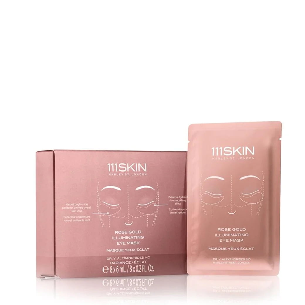 111Skin Rose Gold Illuminating Eye Mask , 8 Pair Mask - Walmart.com