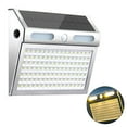 112 LED Solar Wall Light with Motion Sensor,Outdoor Security Lighting ...
