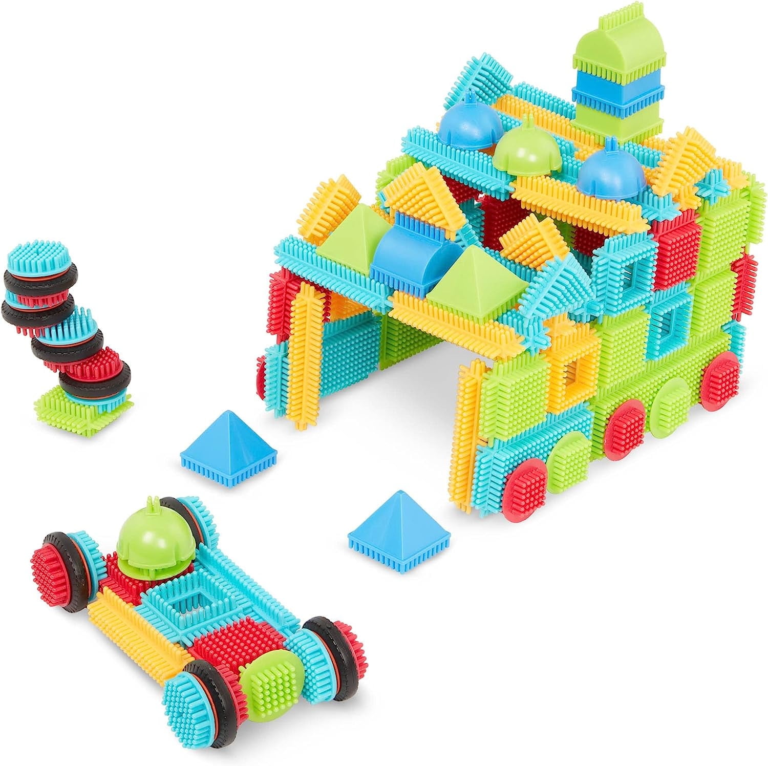 112 Pieces Hedgehog Interlocking Building Blocks- Playset ...