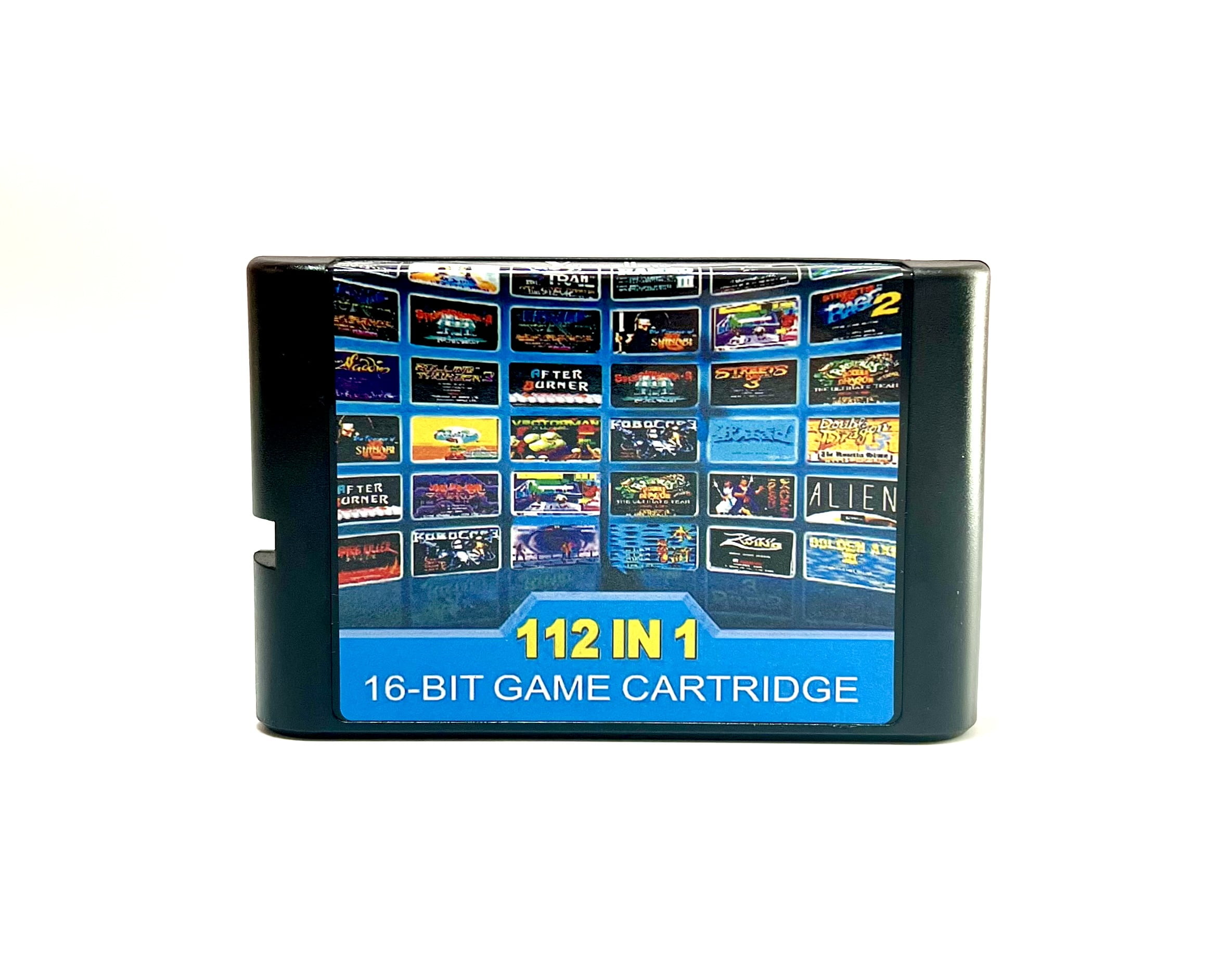 112 in 1 Sega Genesis Megadrive Game Cartridge - Walmart.com