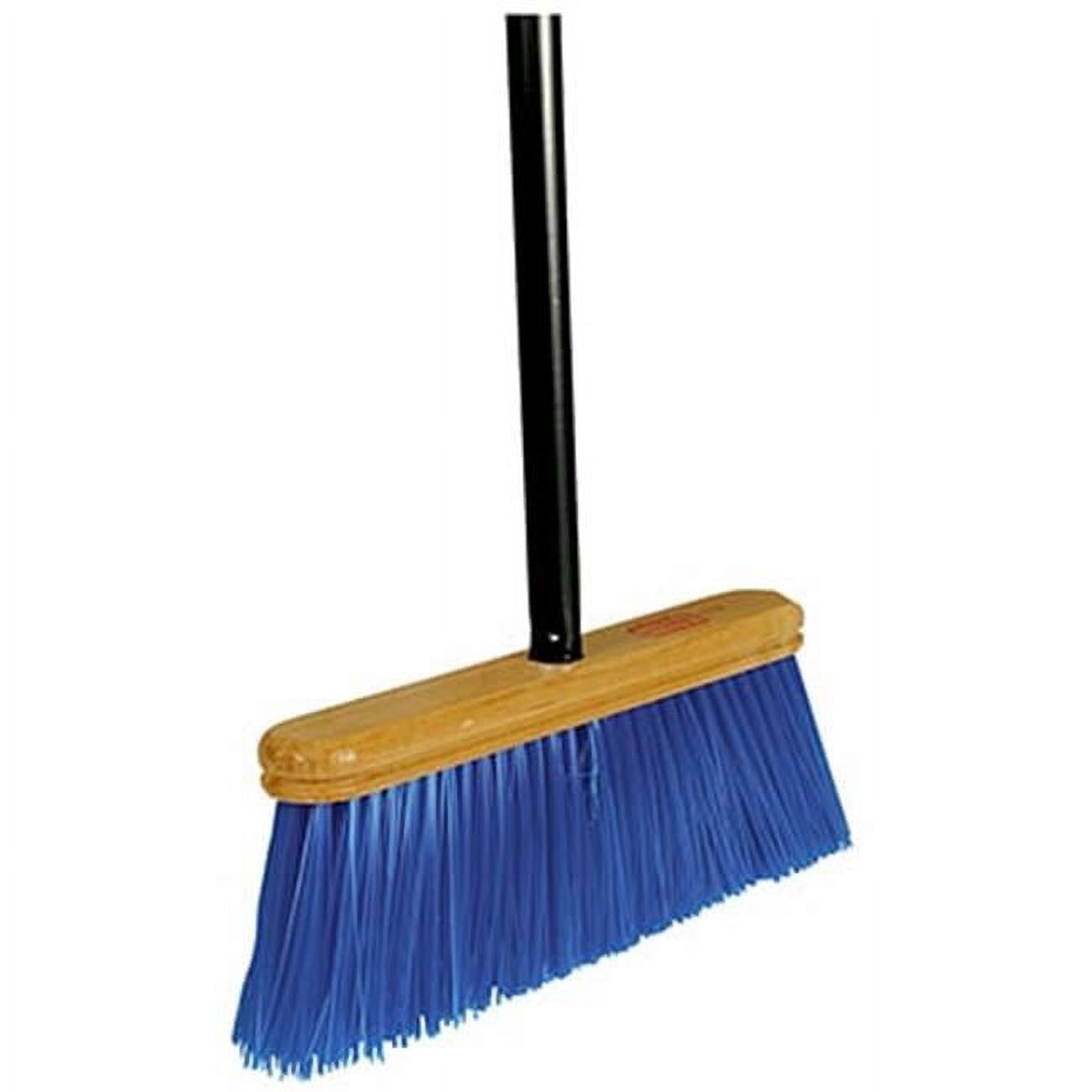 11202A 12 in. Harper Assembled Upright Stiff Broom - Walmart.com