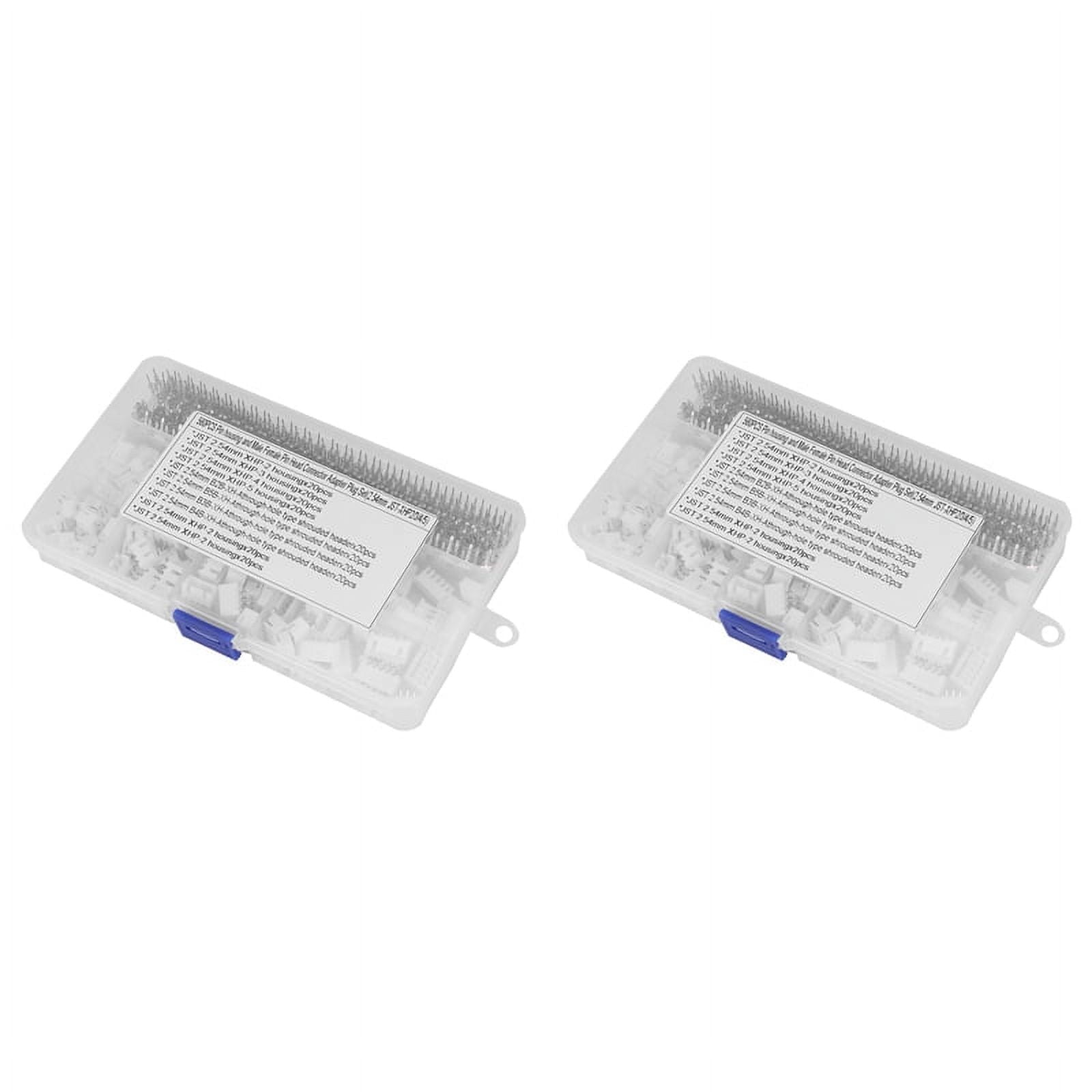 1120PC 2.54mm JST- 2/3/4/5 Pin Housing with 2.54mm JST XH Male/Female ...